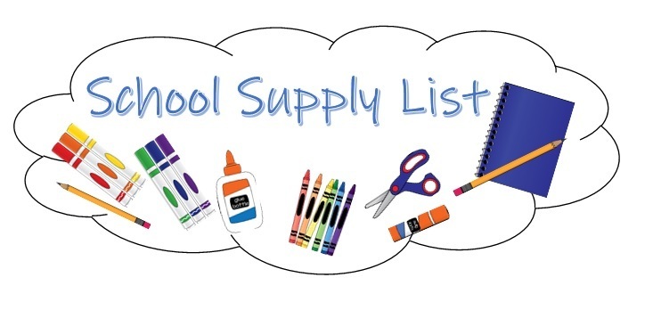 5th Grade School Supply List | Central Elementary